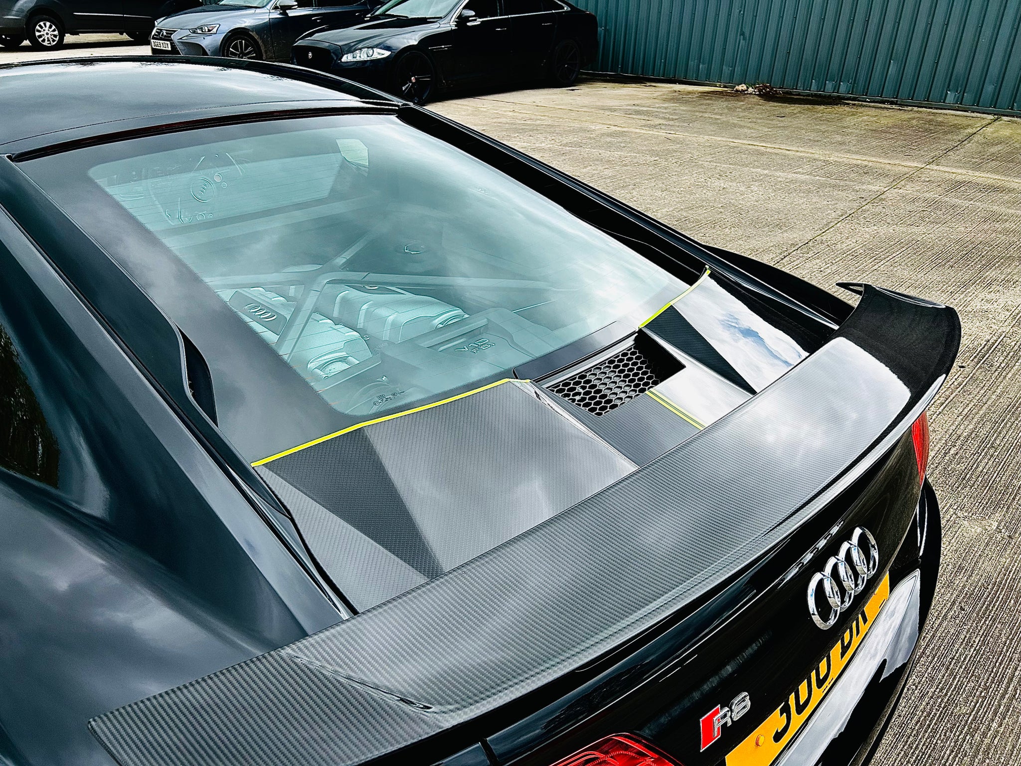 AUDI R8 (4S Gen 2) Carbon Fibre Rear Air Intake System – Nitro Composites