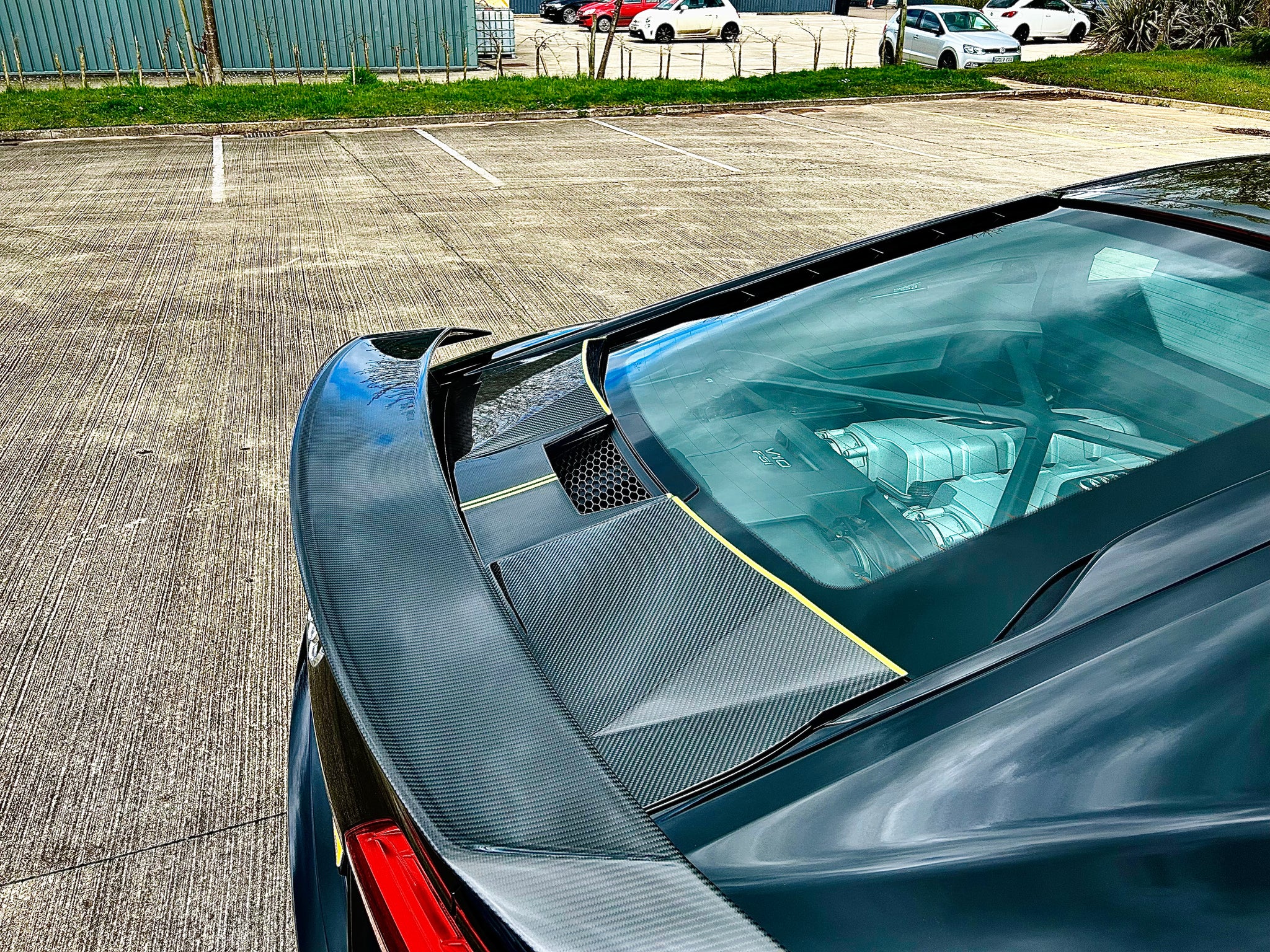AUDI R8 (4S Gen 2) Carbon Fibre Rear Air Intake System – Nitro Composites